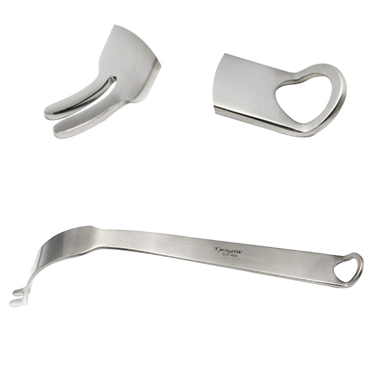 Narrow Double Prong Acetabular Retractor | GerMedUSA